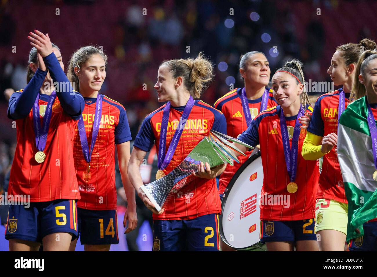 Madrid, Germany December 02, 2025: UEFA Nations League Women - Final ...