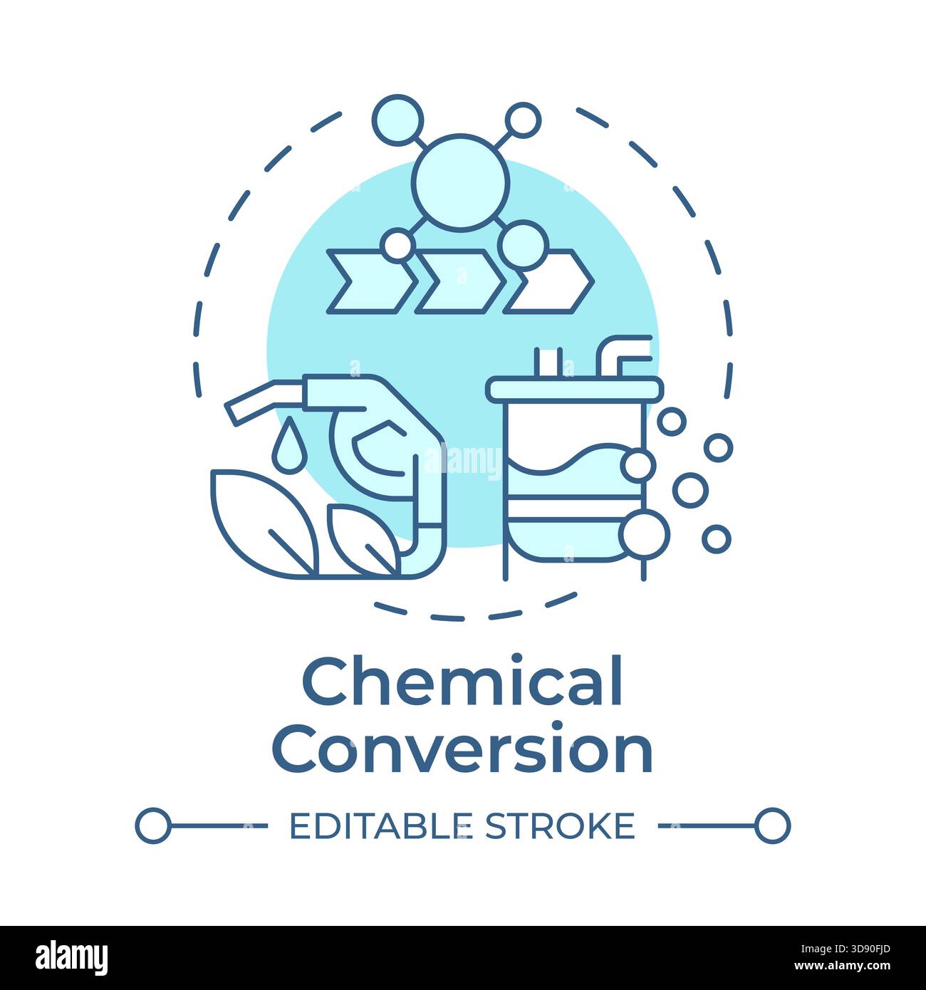Biomass processing Stock Vector Images - Alamy