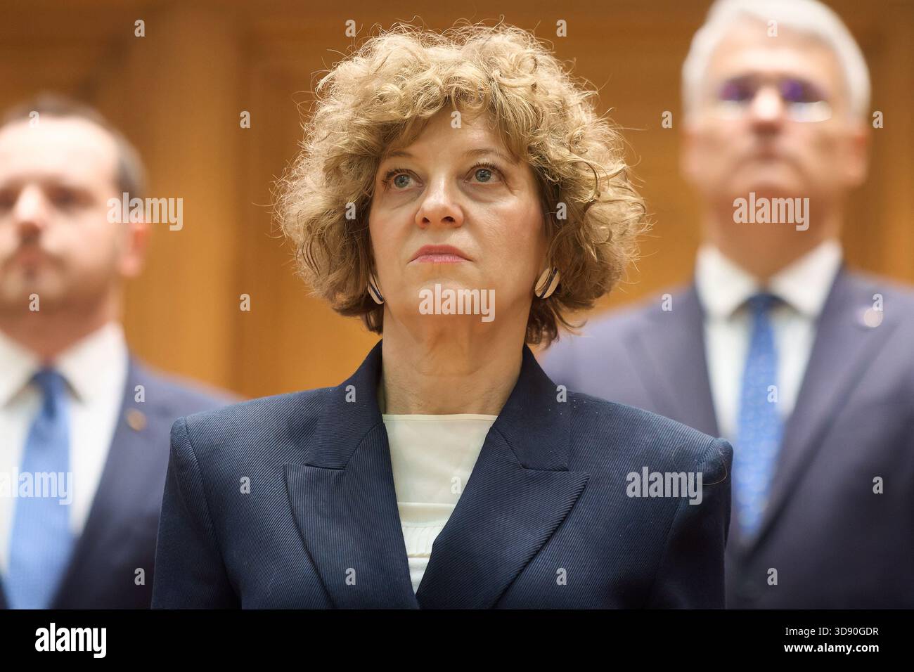Bucharest, Romania. 2nd Dec, 2025: Oana Gheorghiu, Romanian Deputy ...