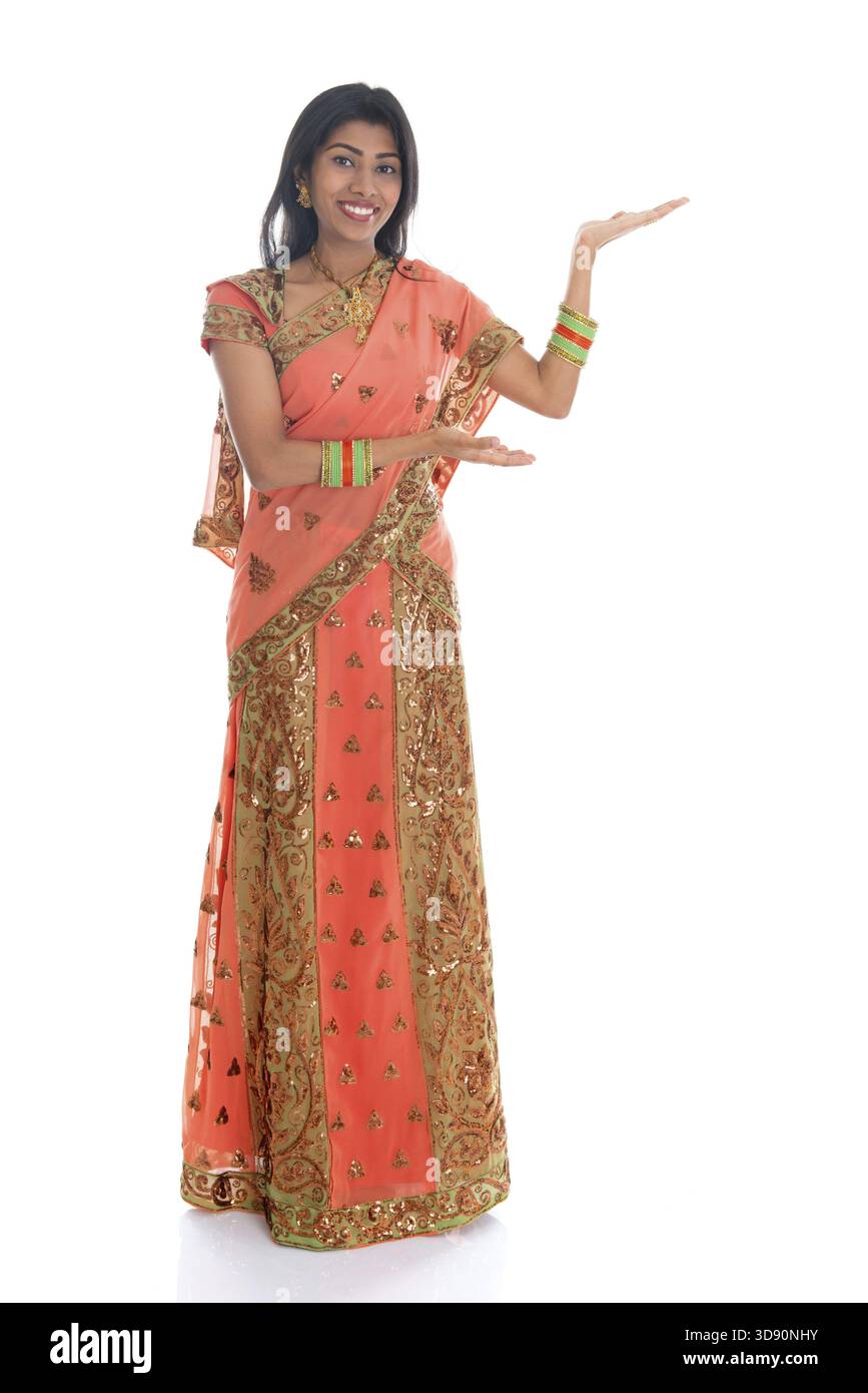 Sari length Cut Out Stock Images & Pictures - Alamy