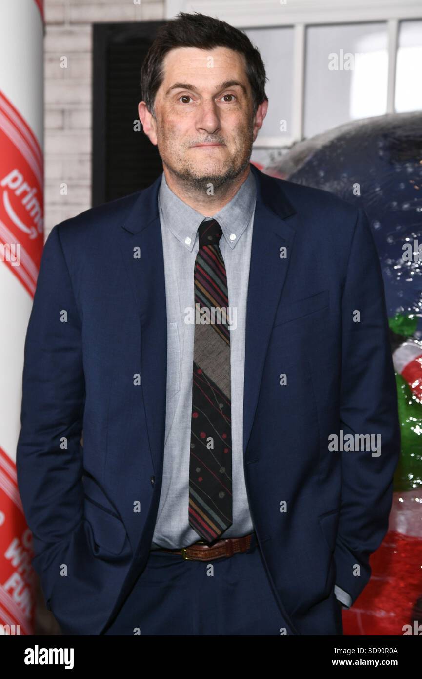 Michael Showalter walking the carpet at the premiere of 'Oh. What. Fun ...