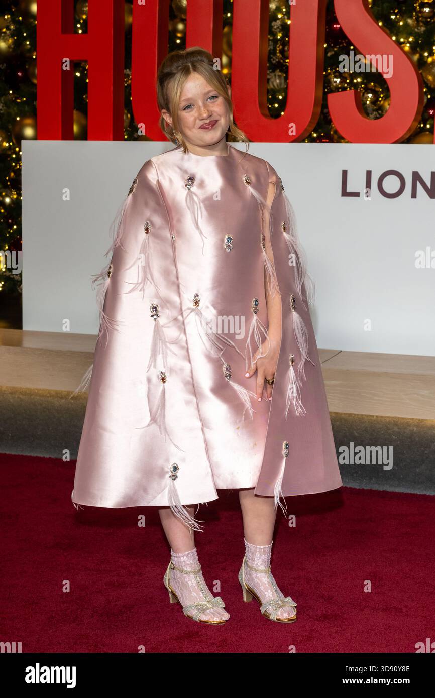 NEW YORK, NEW YORK - DECEMBER 02: Indiana Elle attends "The Housemaid ...