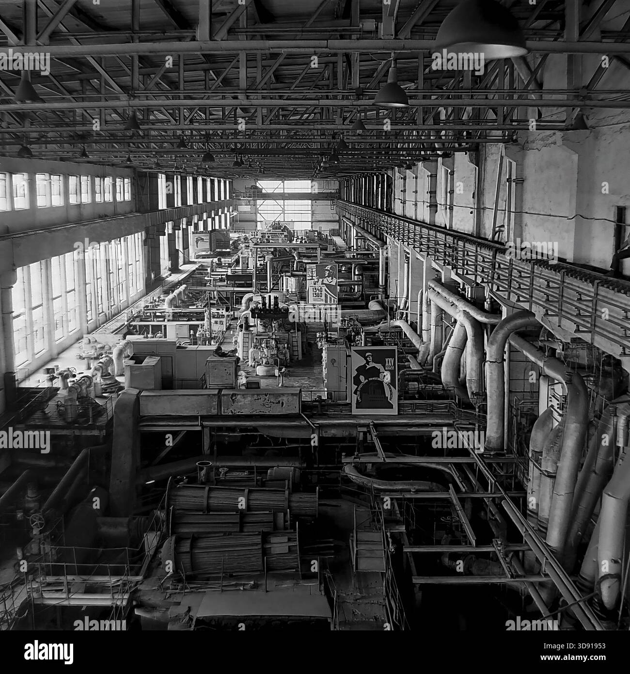 Historical black and white archive photo from 1976 capturing the ...