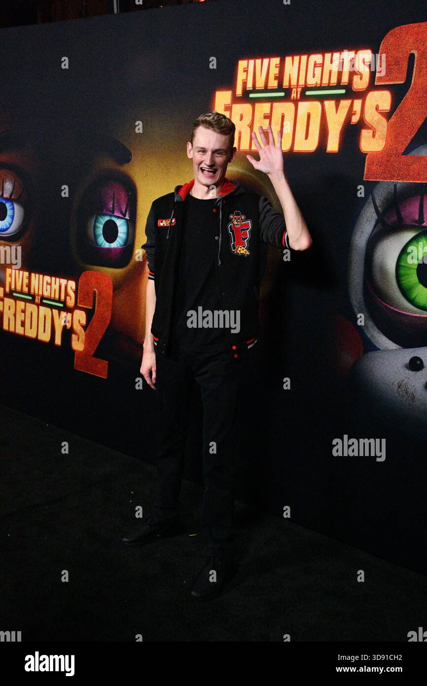 Hollywood, California, USA 2nd December 2025 Actor Evan Joseph Asher ...