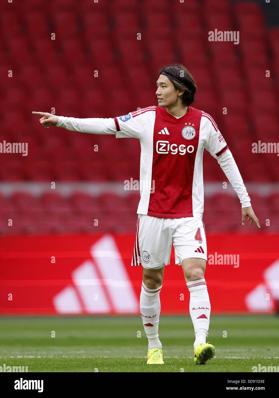 AMSTERDAM - Ko Itakura of Ajax during the Dutch Eredivisie match ...