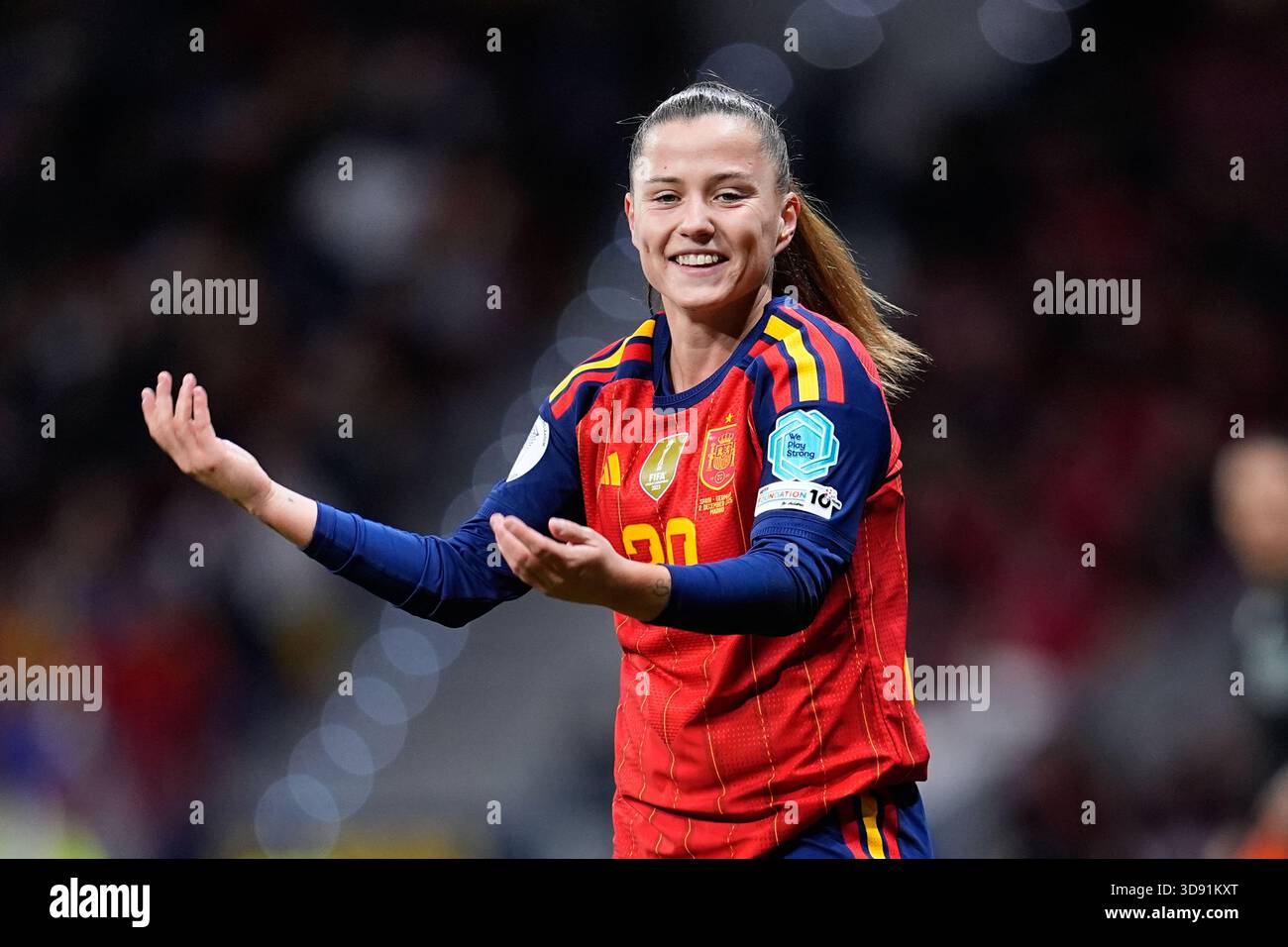Claudia Pina of Spain during the UEFA Women's Nations League 2025 ...