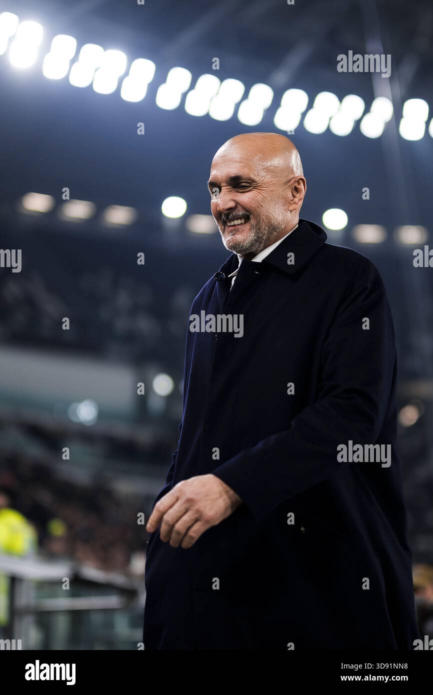 Luciano spalletti head coach of juventus hi-res stock photography and ...