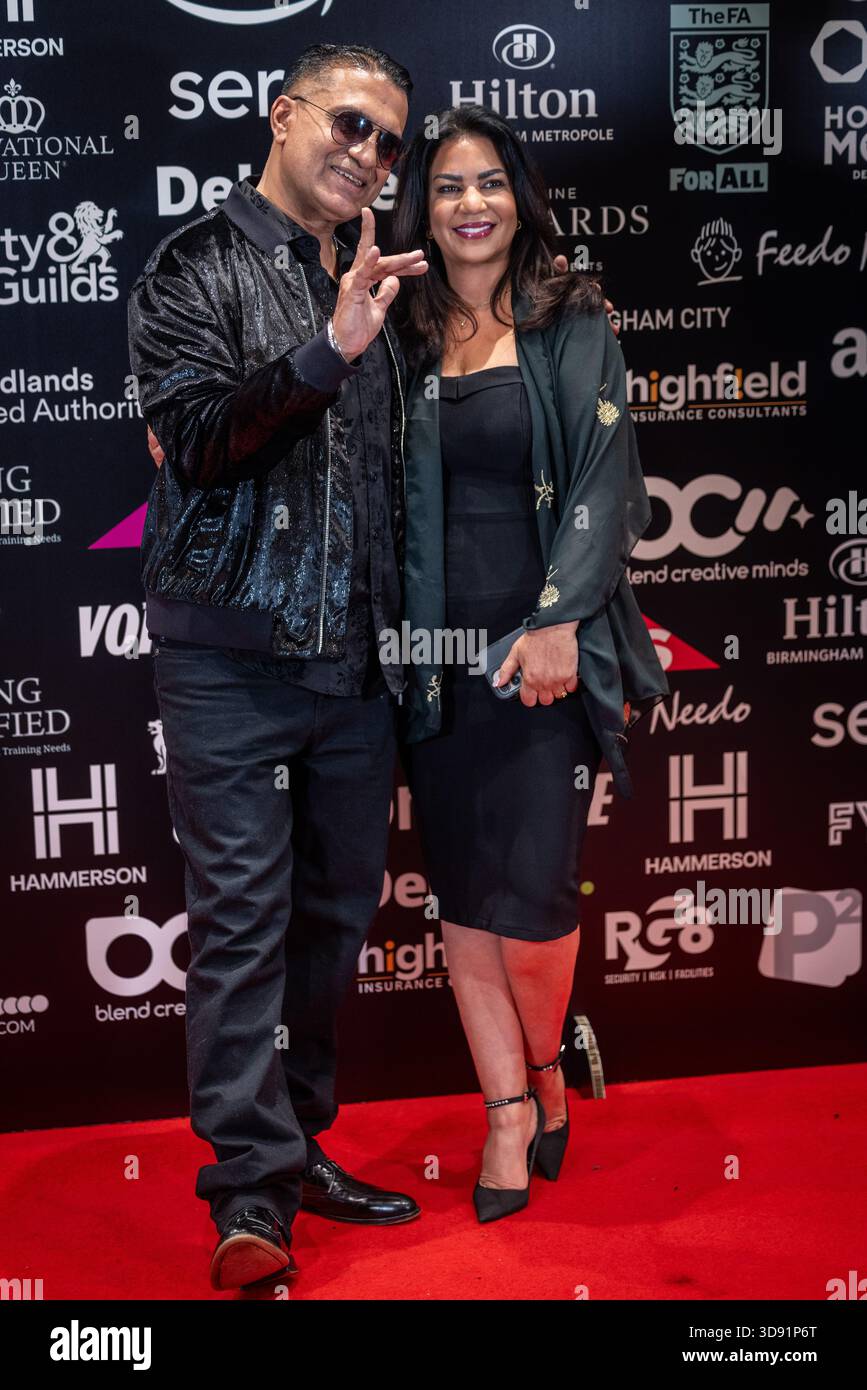 Apache Indian attends the MBCC Awards 2025 at the Hilton Birmingham ...