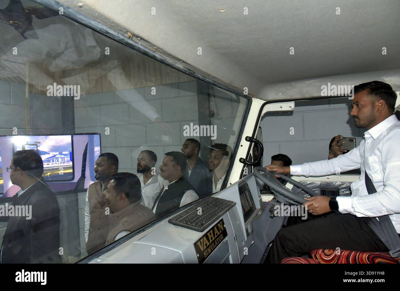 GHAZIABAD, INDIA - DECEMBER 1: A view of the first driving training ...