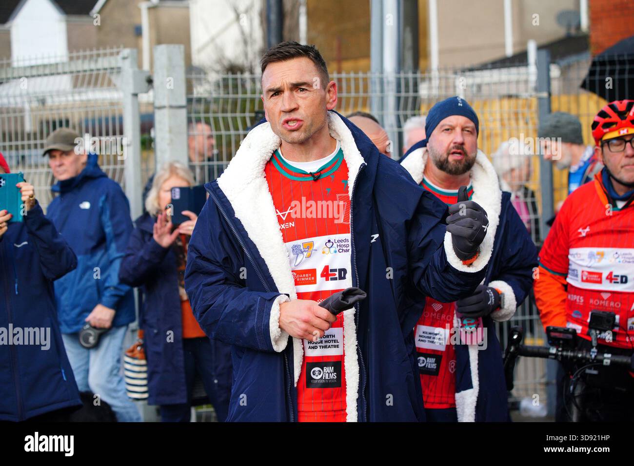 Kevin Sinfield on the third day of the 7 in 7: Together 2025 Challenge ...