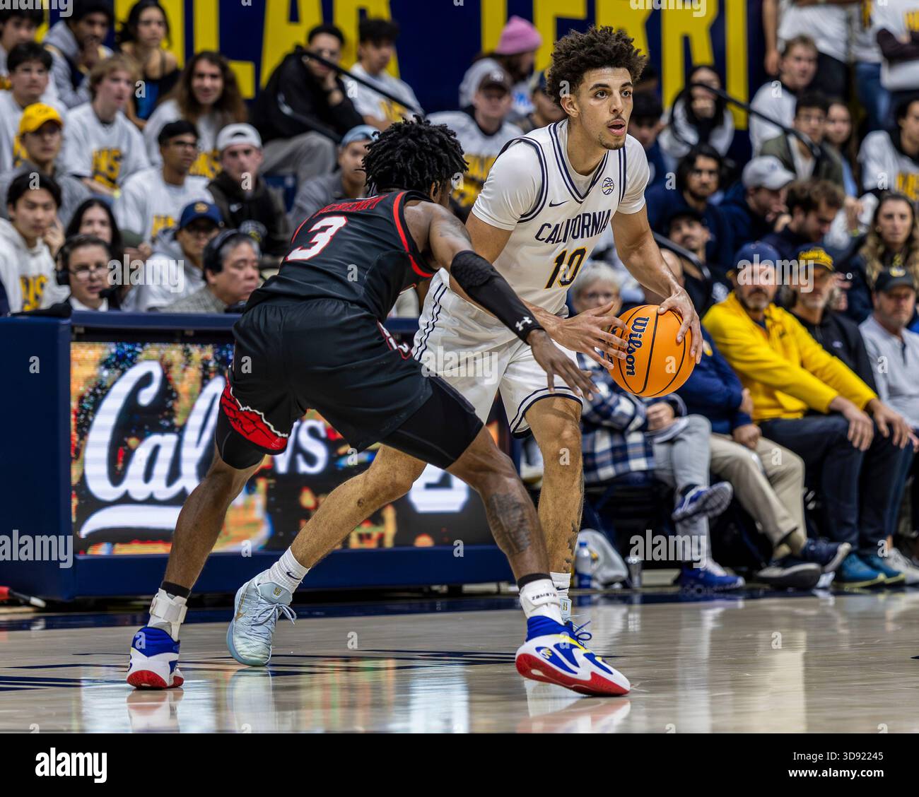 December 02 2025 Berkeley, CA U.S.A. California guard Justin Pippen (10 ...