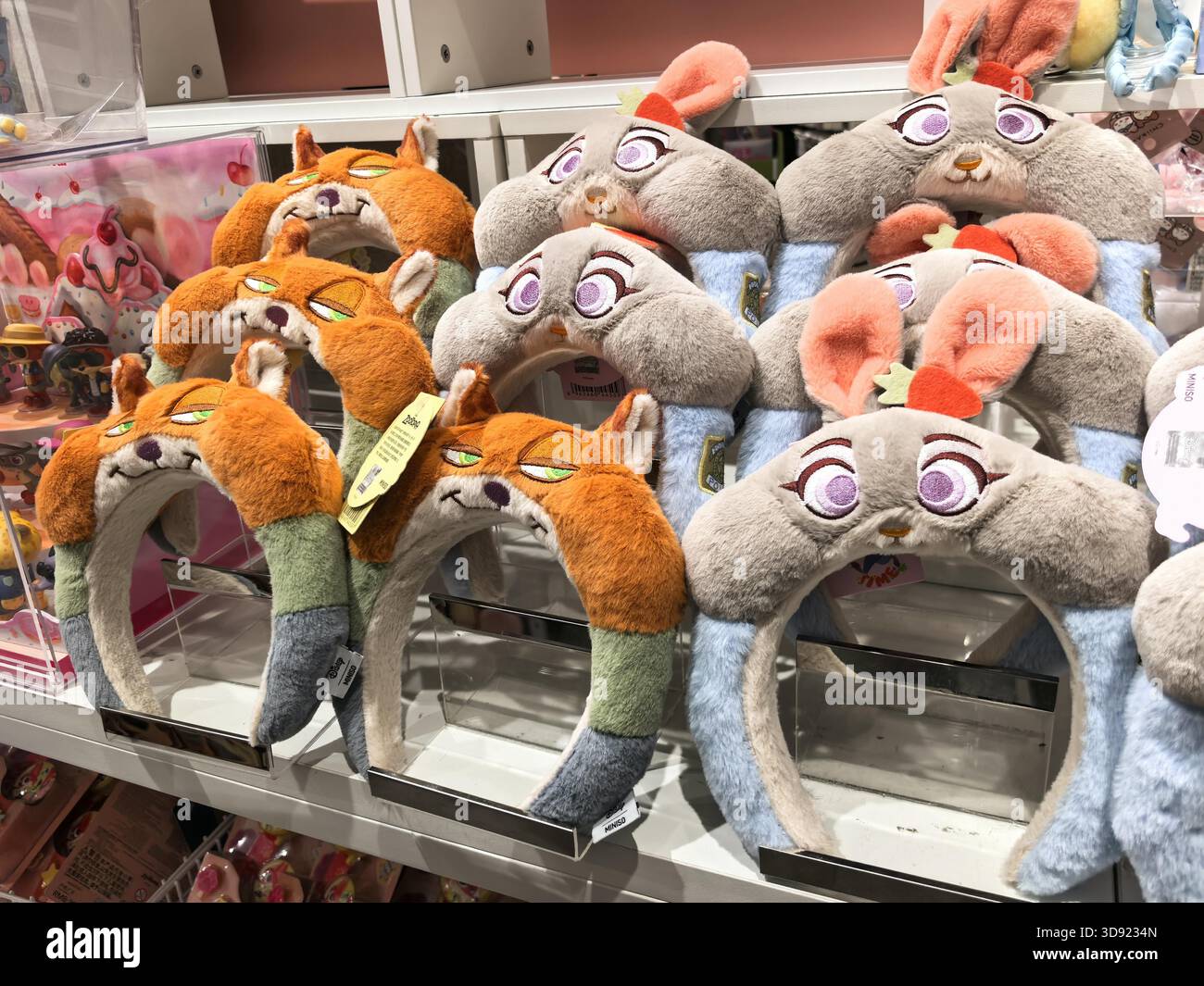 Zootopia-themed products are sold at a store in Beijing, China, 30 ...