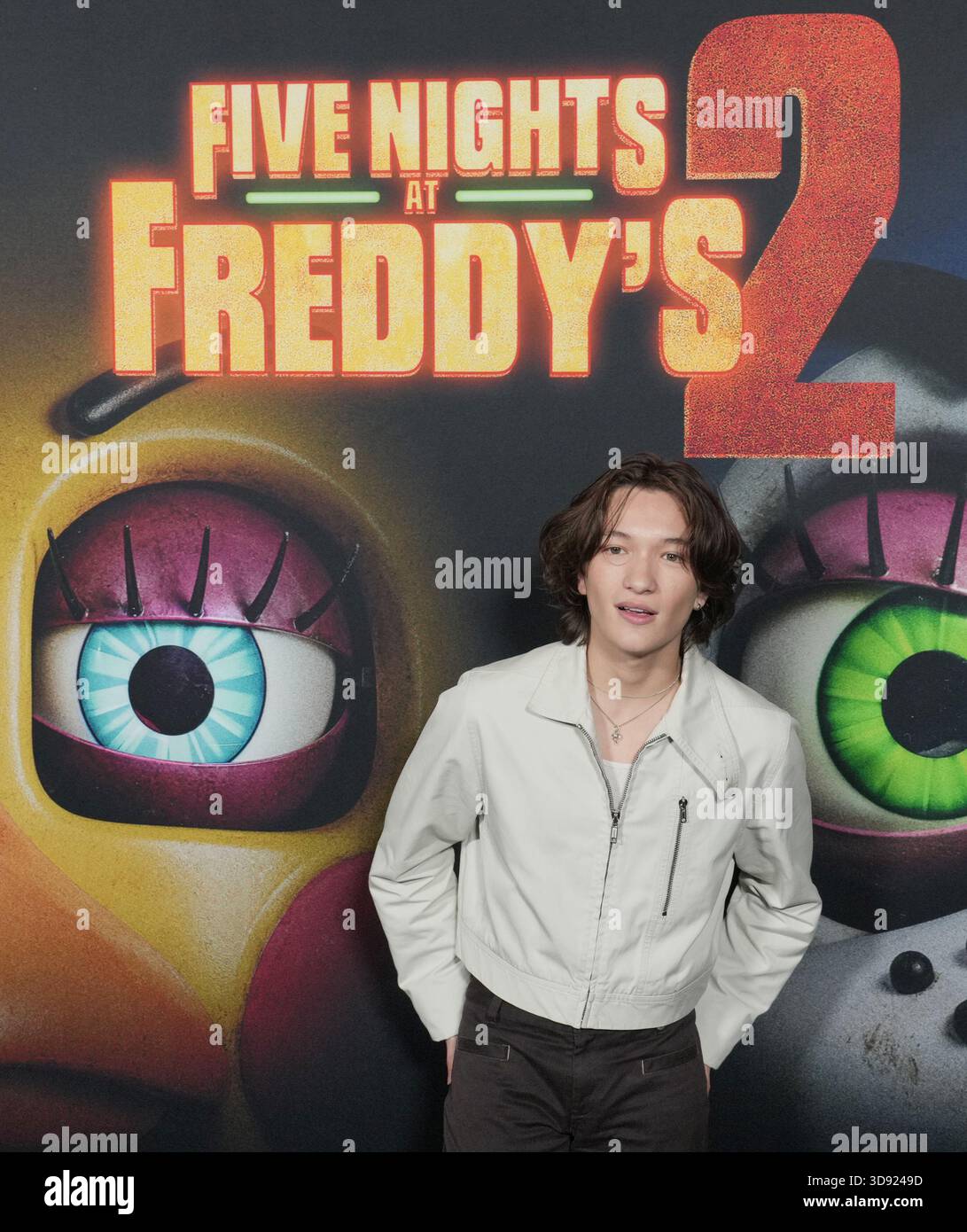 Teo Briones arrives at the Universal Pictures' FIVE NIGHTS AT FREDDY'S ...