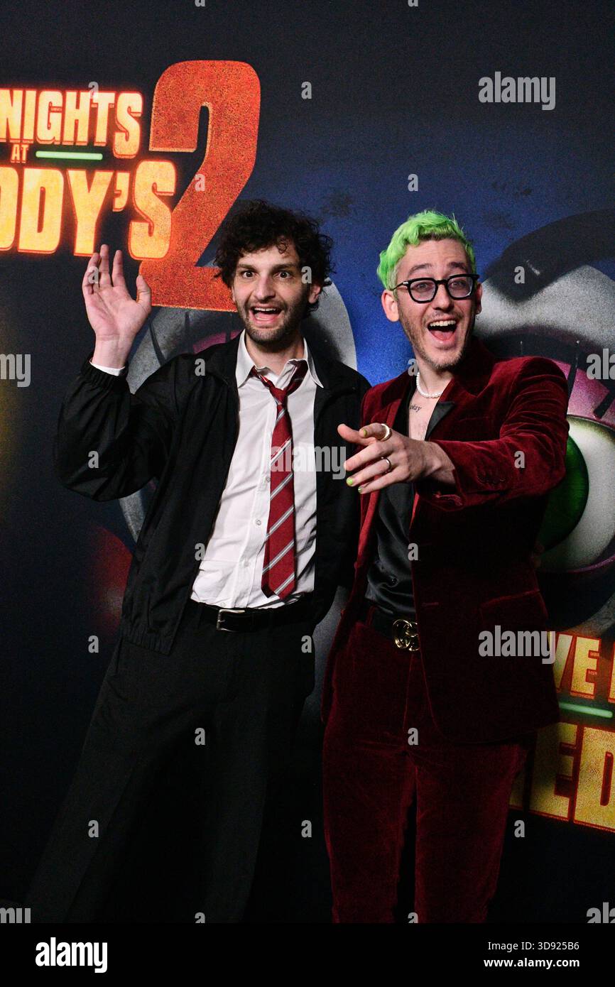 Hollywood, California, USA 2nd December 2025 Yoav Landau and Sam Haft ...
