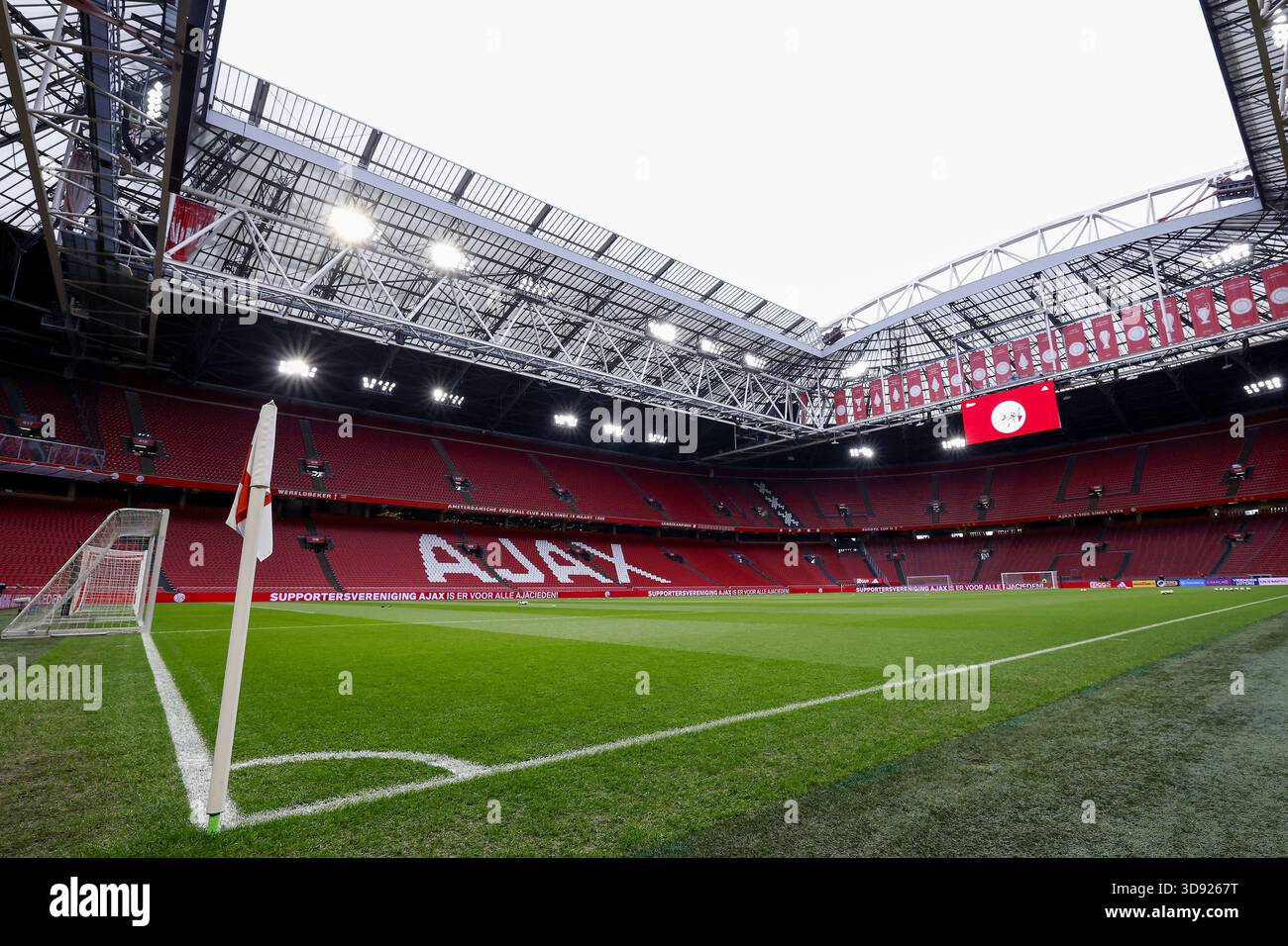 AMSTERDAM - Johan Cruijff Stadium interior prior to the Dutch ...
