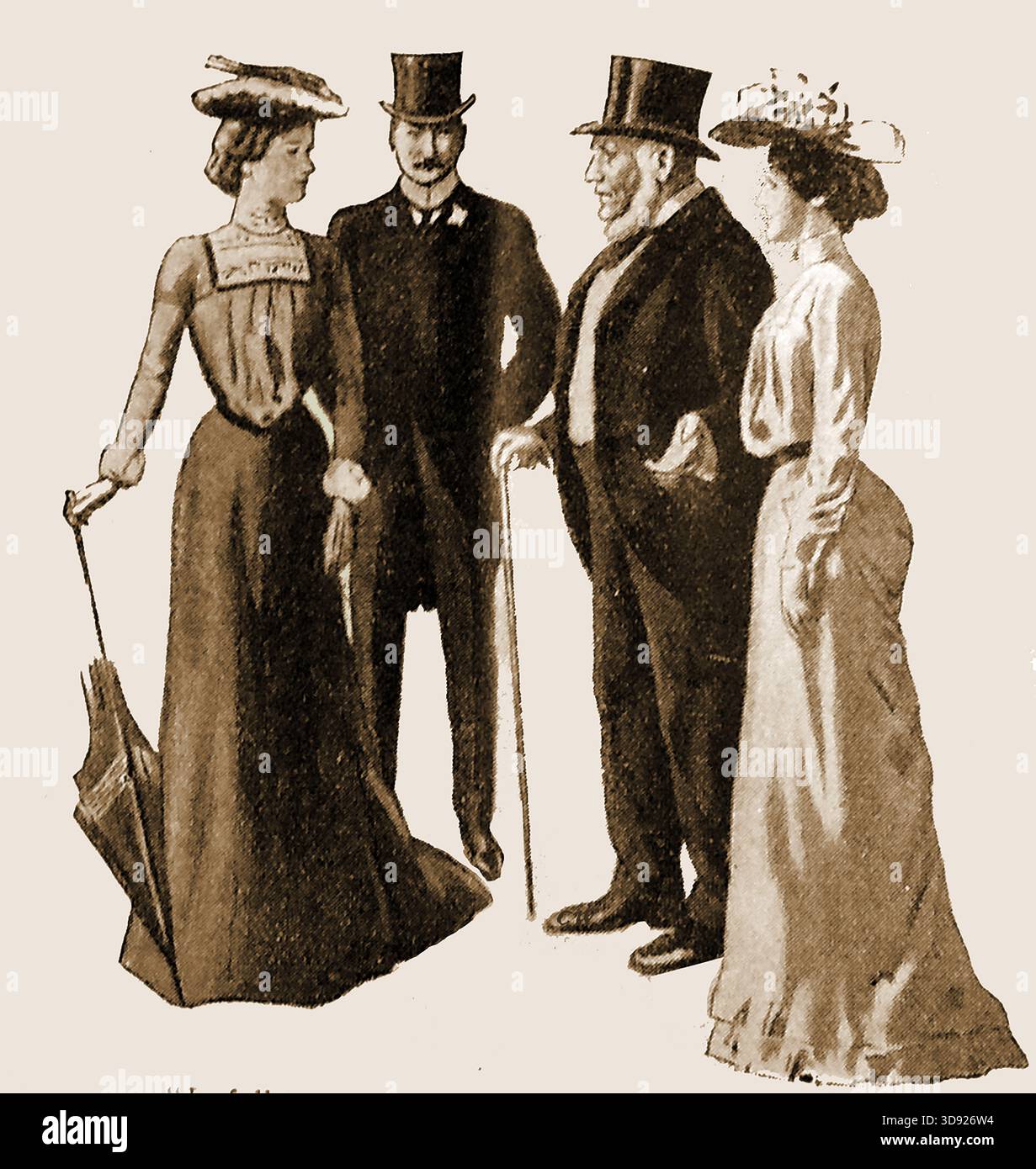 English upper class 1900 hi-res stock photography and images - Alamy