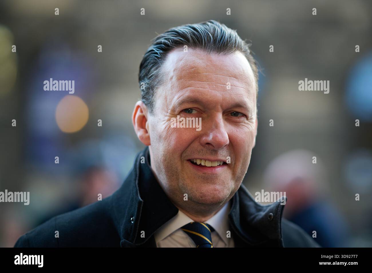Edinburgh Scotland, UK 03 December 2025. Scottish Conservative leader ...