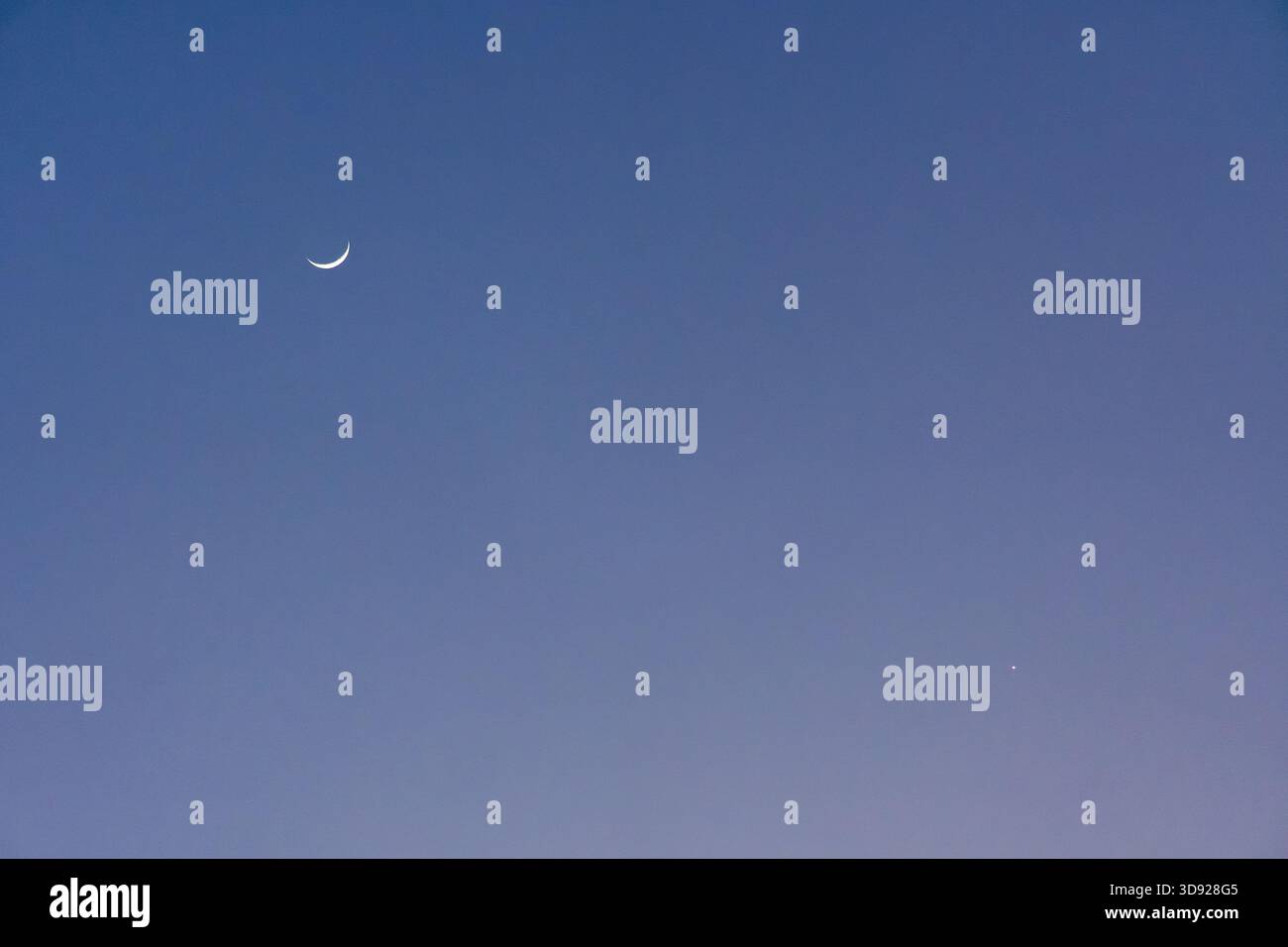 Elegant crescent moon star hi-res stock photography and images - Alamy