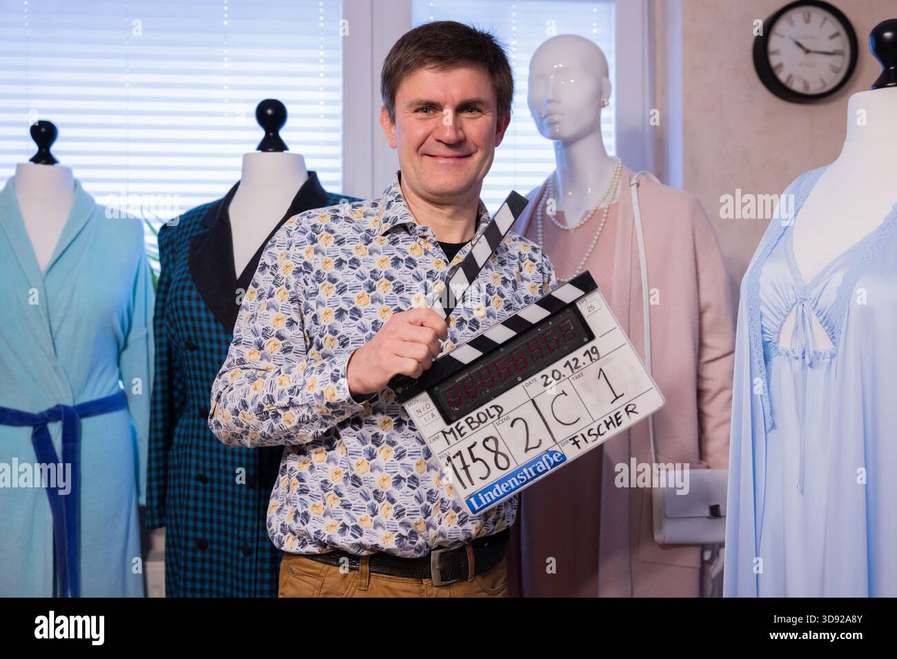 PRODUCTION - 03 December 2025, North Rhine-Westphalia, Essen: Andre ...