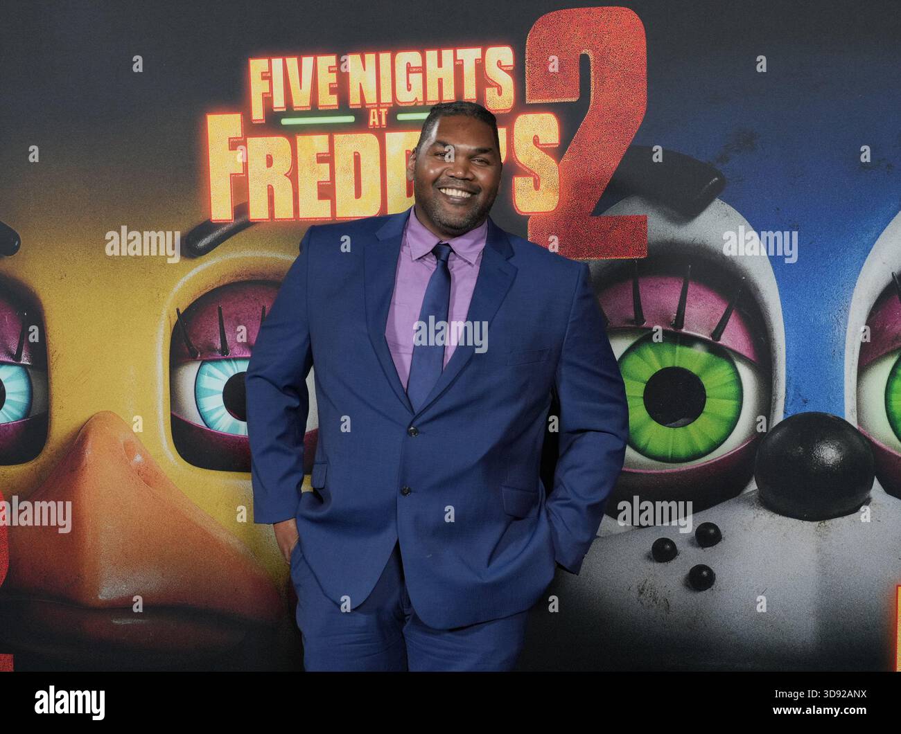 Theodus Crane arrives at the Universal Pictures' FIVE NIGHTS AT FREDDY ...