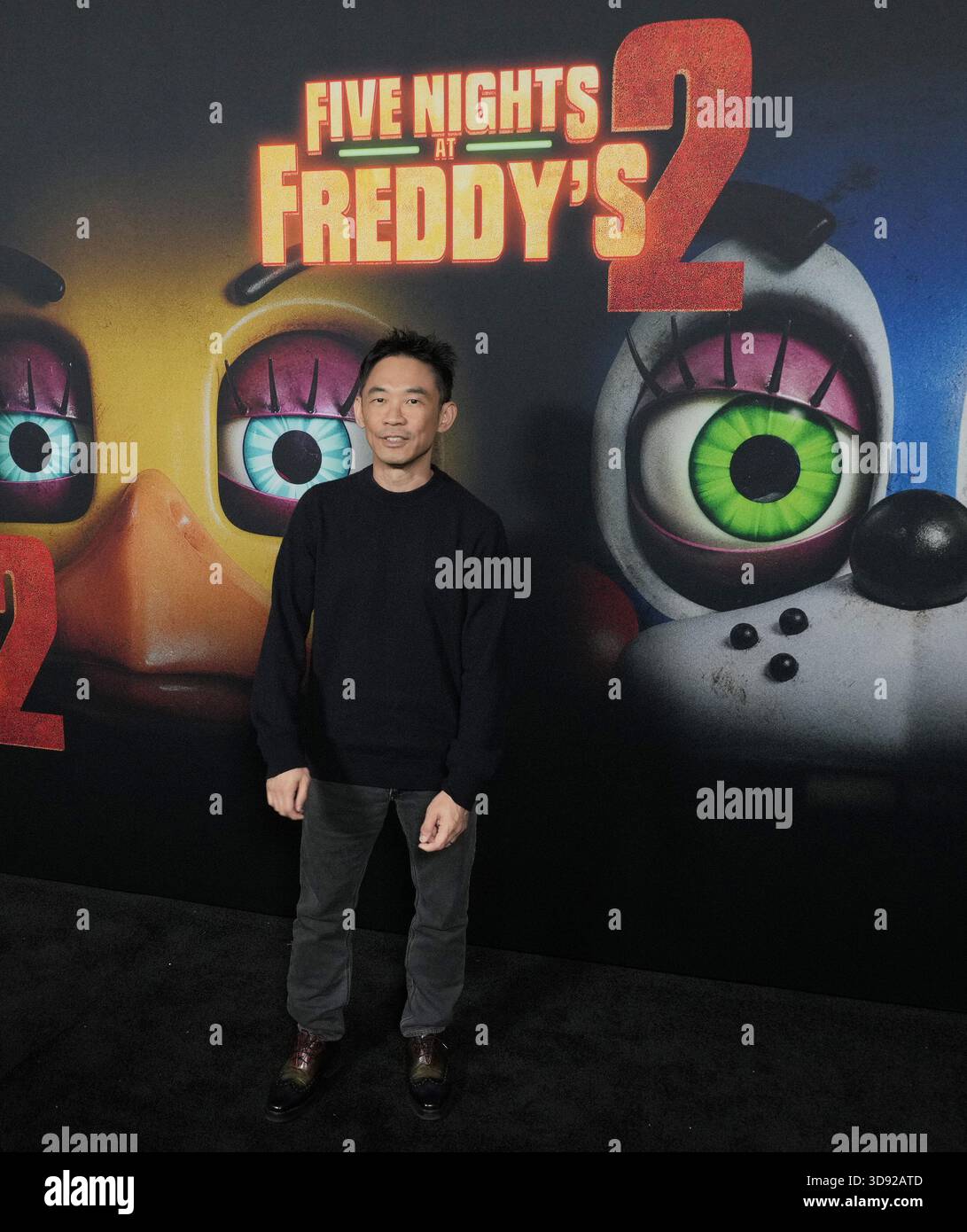 James Wan arrives at the Universal Pictures' FIVE NIGHTS AT FREDDY'S 2 ...