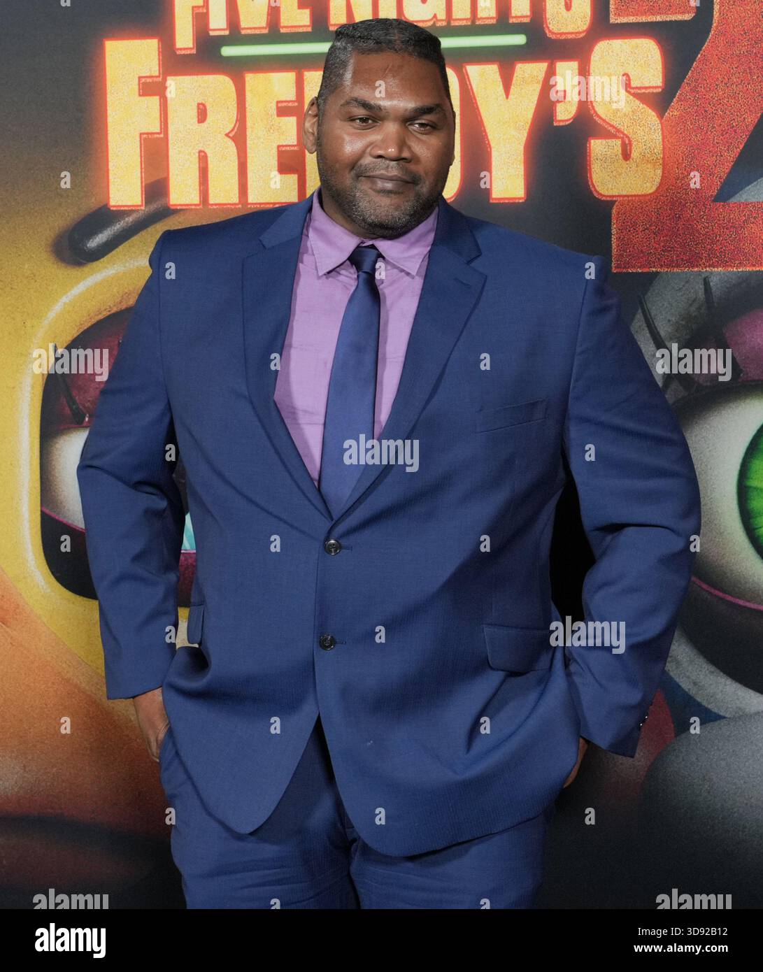 Theodus Crane arrives at the Universal Pictures' FIVE NIGHTS AT FREDDY ...