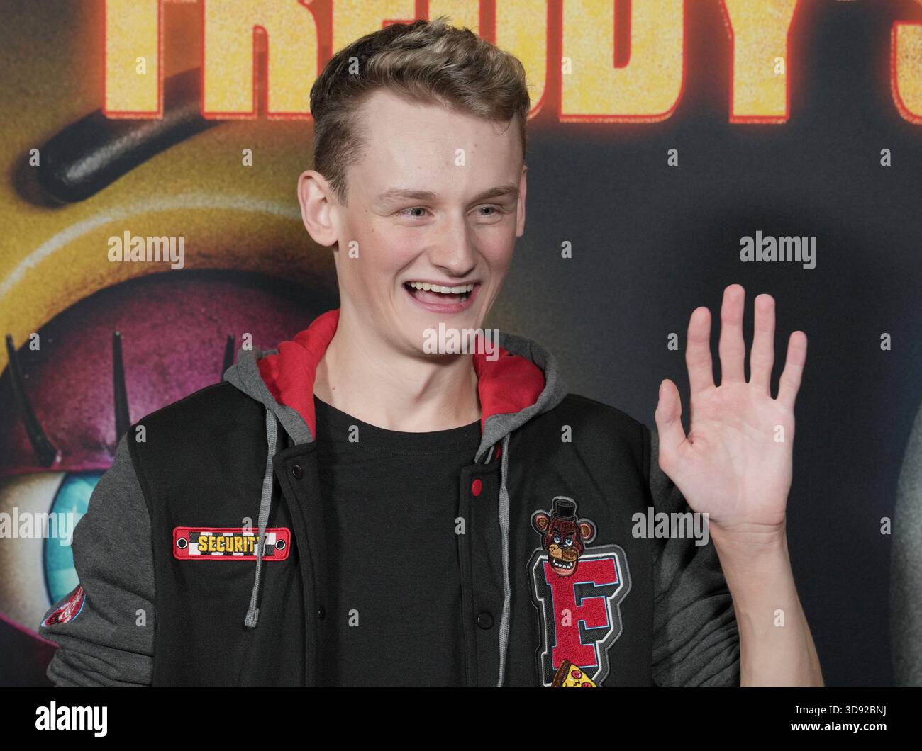 Evan Joseph Asher arrives at the Universal Pictures' FIVE NIGHTS AT ...