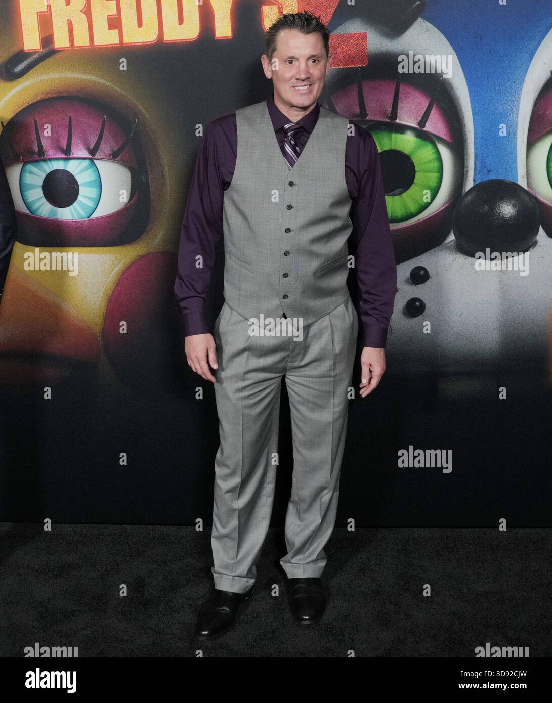 Kevin Foster arrives at the Universal Pictures' FIVE NIGHTS AT FREDDY'S ...