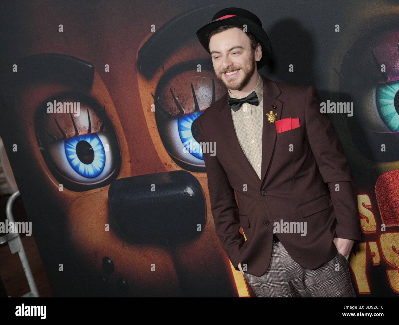 Kellen Goff arrives at the Universal Pictures' FIVE NIGHTS AT FREDDY'S ...