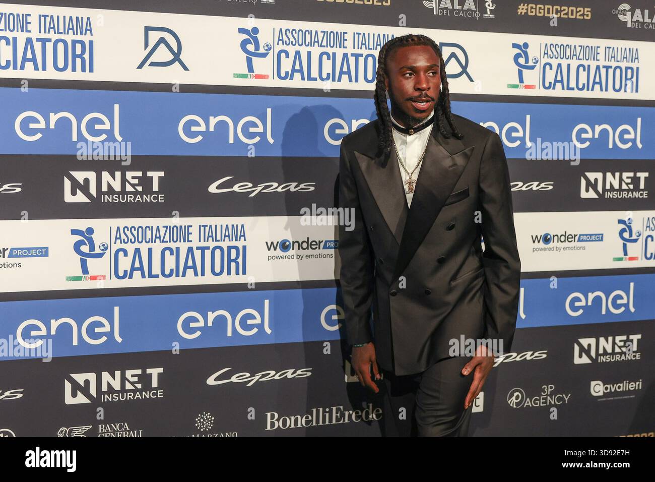 Moise Kean of ACF Fiorentina seen during the Grand Gala of Football ...