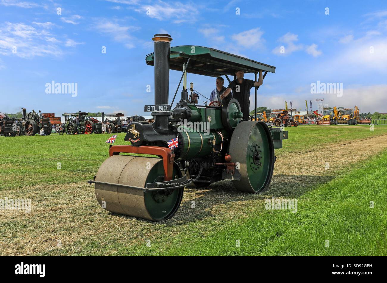 Aveling and Barford Road Roller, "Old Nick", reg. BTL 810 Steam ...
