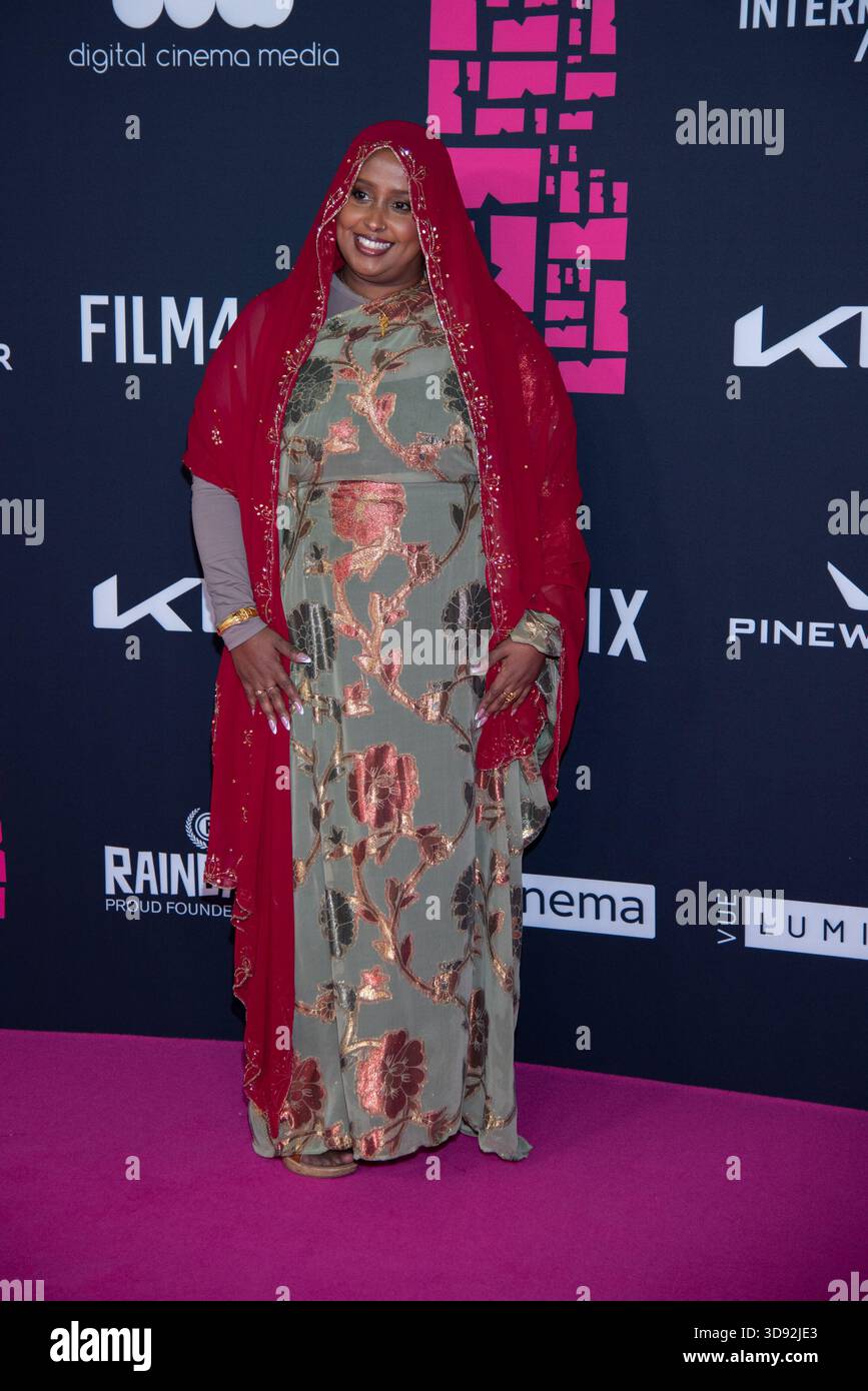 Idil Ahmed attends The 28th British Independent Film Awards at The ...