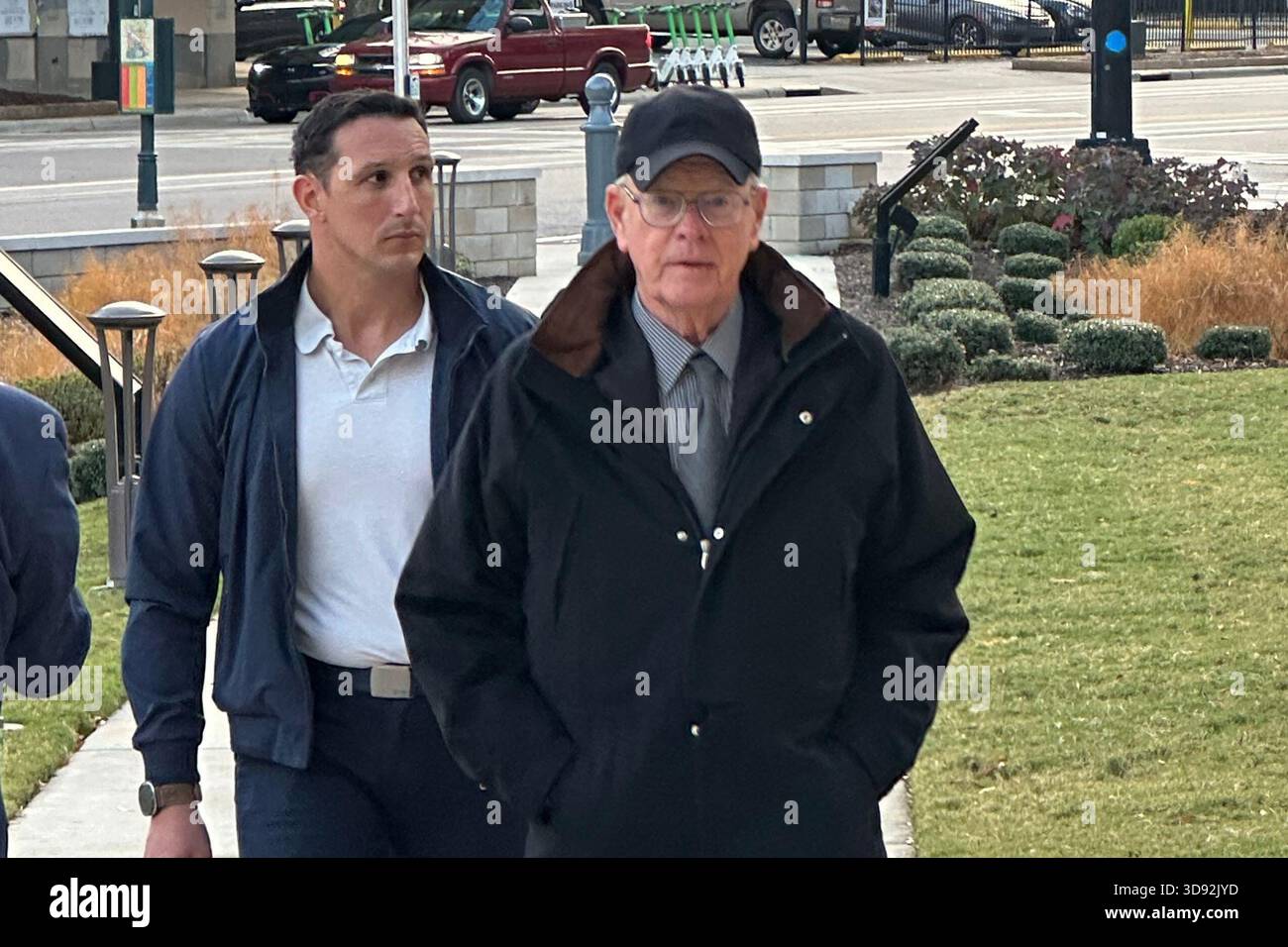 NASCAR chairman Jim France enters federal court in Charlotte, N.C., on ...