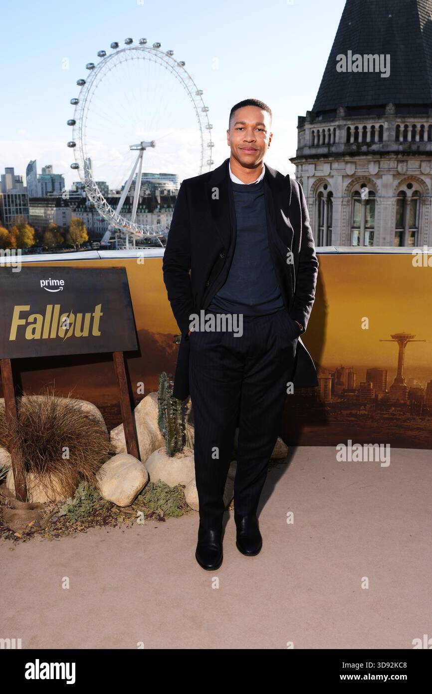 Aaron Moten poses for photographers upon arrival at the season two ...