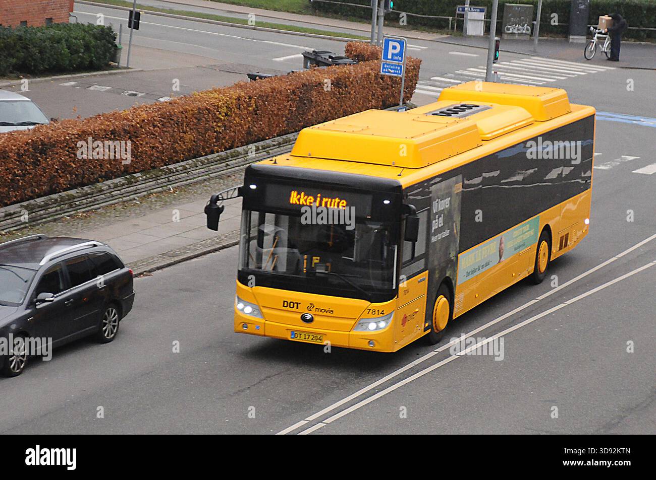 Copenhagen/ DenmarK/03 DECEMBER 2025/chinese yotune bus runs danish ...