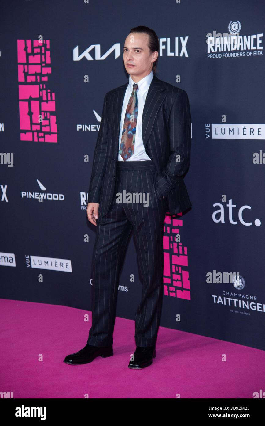 Frank Dillane attends The 28th British Independent Film Awards at The ...