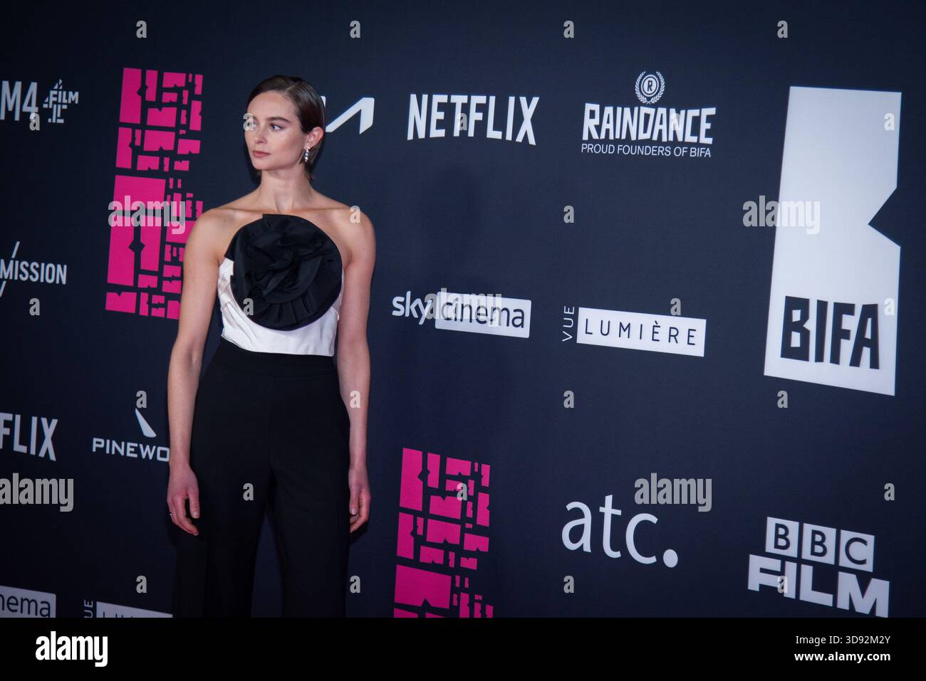 Saura Lightfoot Leon attends The 28th British Independent Film Awards ...