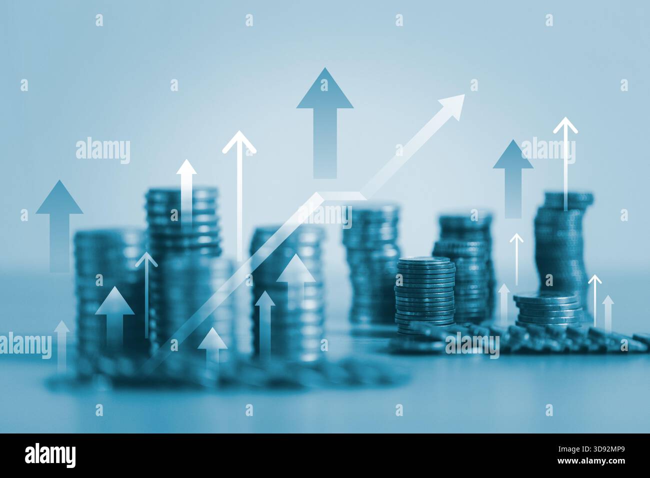 Financial savings progress line chart hi-res stock photography and ...