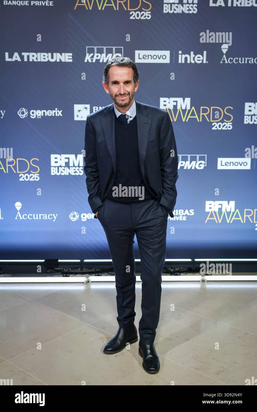 CEO of French Carrefour group, Alexandre Bompard at the 21th BFM Awards ...