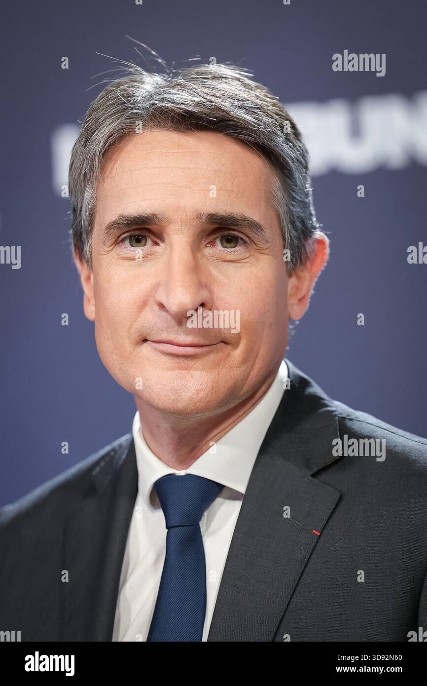 CEO of Thales Group, Patrice Caine at the 21th BFM Awards at the Grand ...