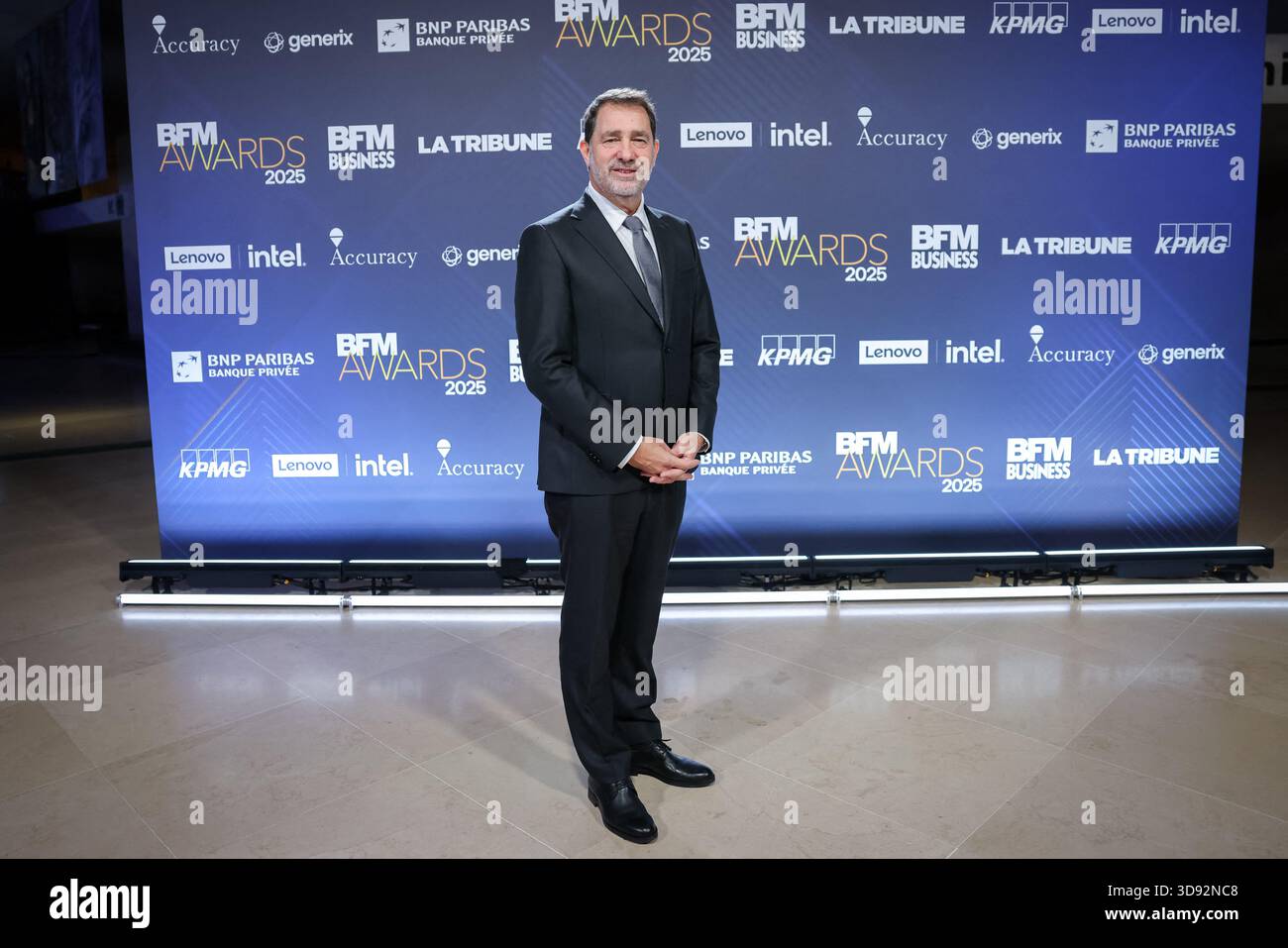 Former French Interior minister, Christophe Castaner at the 21th BFM ...