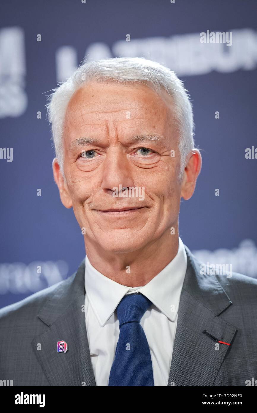 French union Movement of the Enterprises of France (MEDEF) President Patrick Martin at the 21th ...