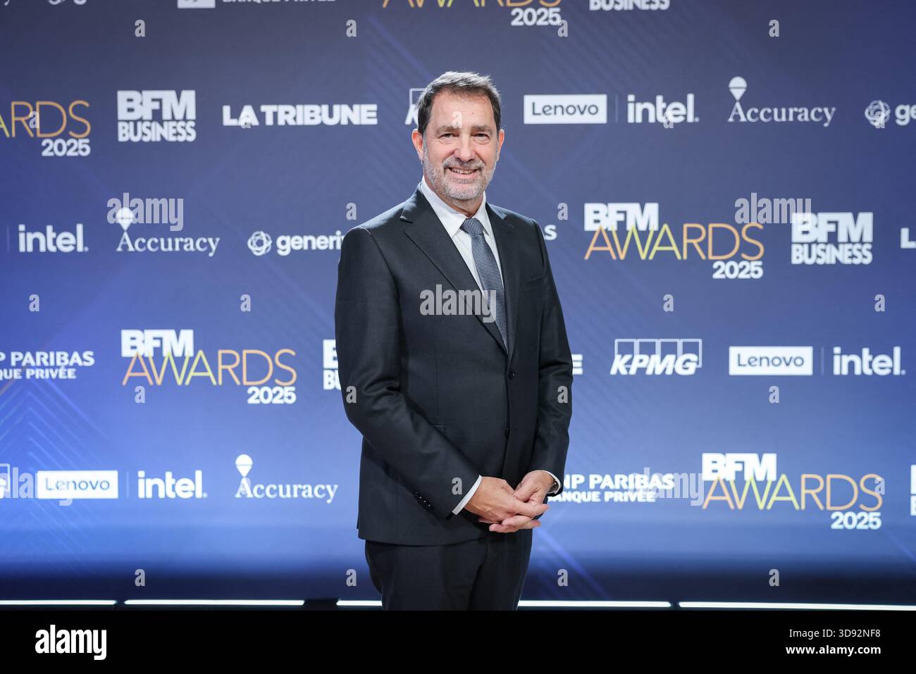 Former French Interior minister, Christophe Castaner at the 21th BFM ...