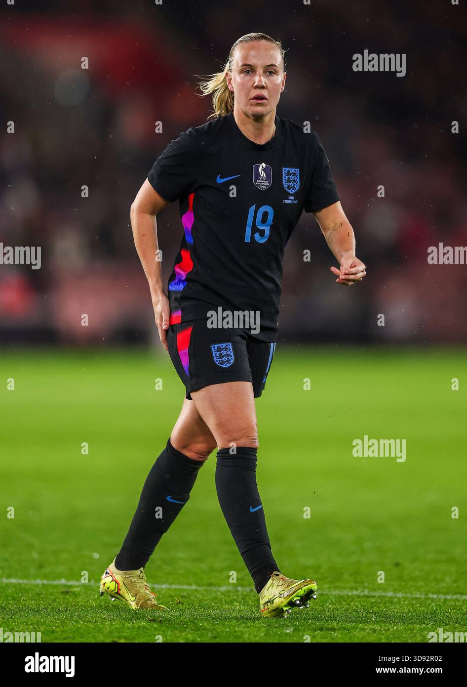 England's Beth Mead during the women's international friendly at St ...