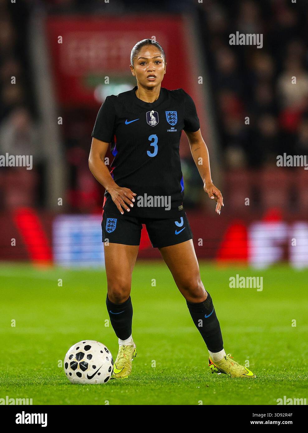 England's Taylor Hinds during the women's international friendly at St ...