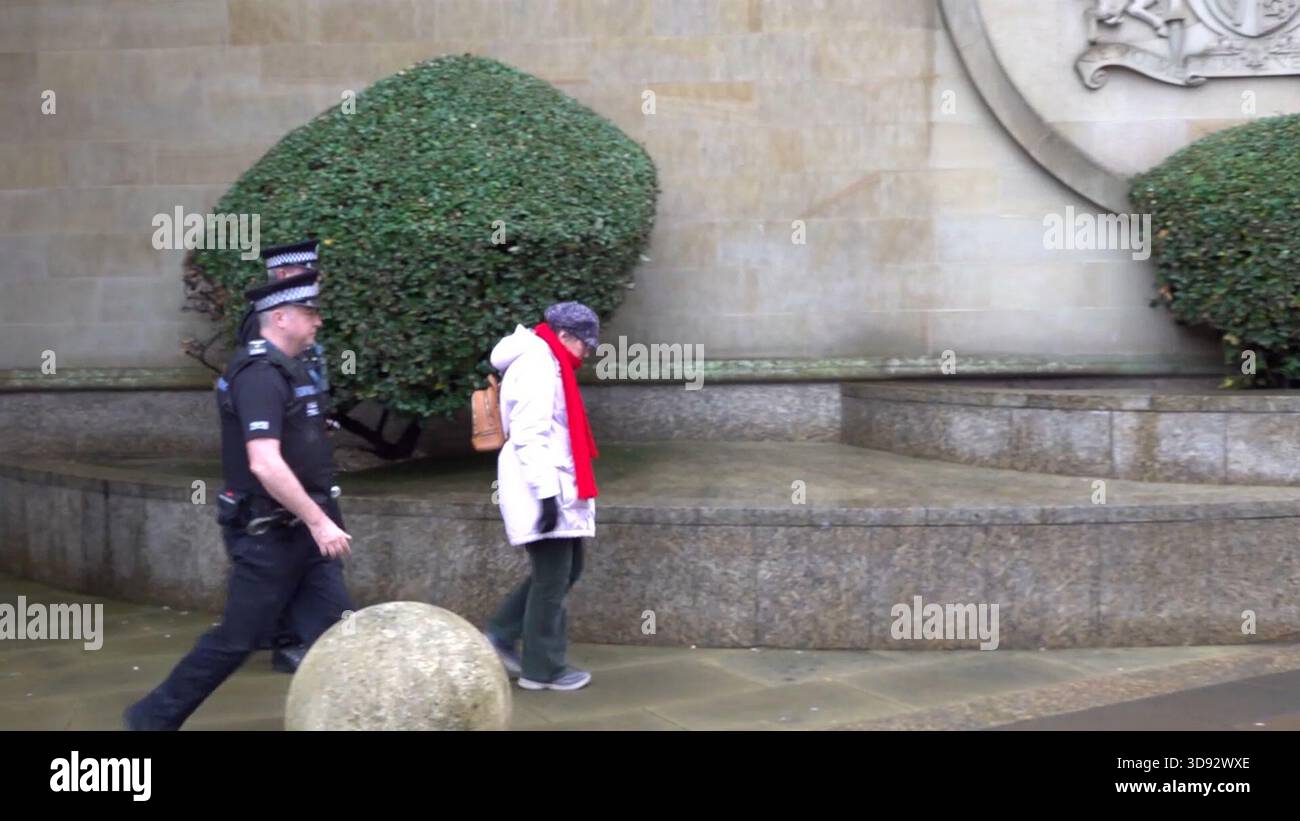 Former teacher Patricia Robertson leaving the High Court in Glasgow ...