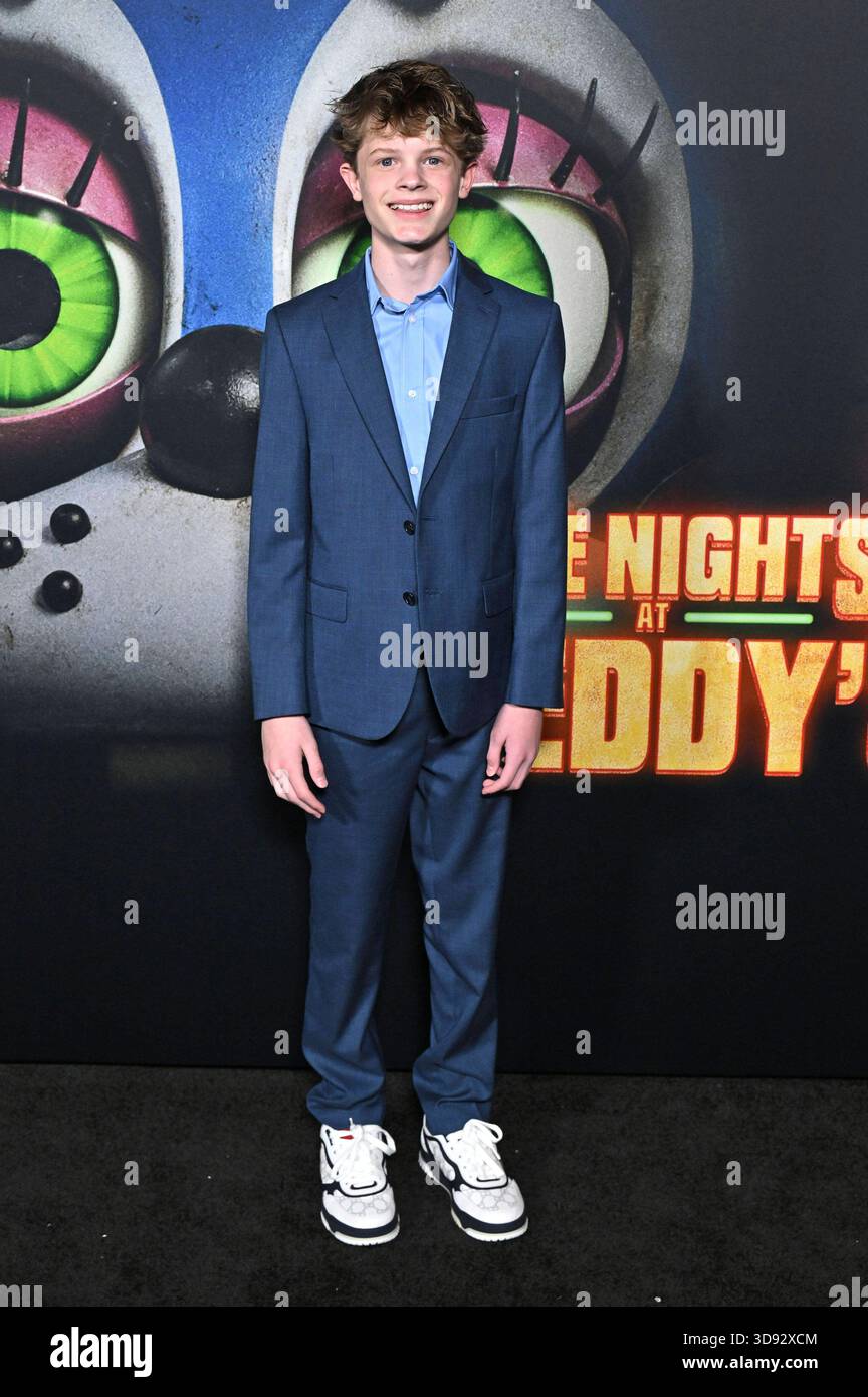 Grant Feely bei der Premiere des Kinofilms Five Nights at Freddy s 2 im ...