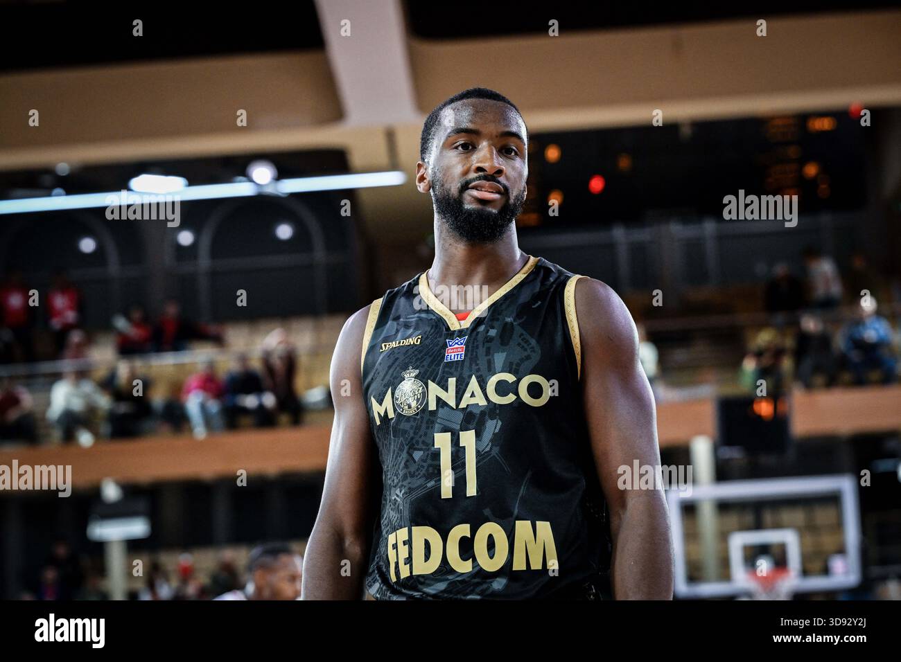 # 11 Alpha Diallo of AS Monaco seen in action during french cup round ...