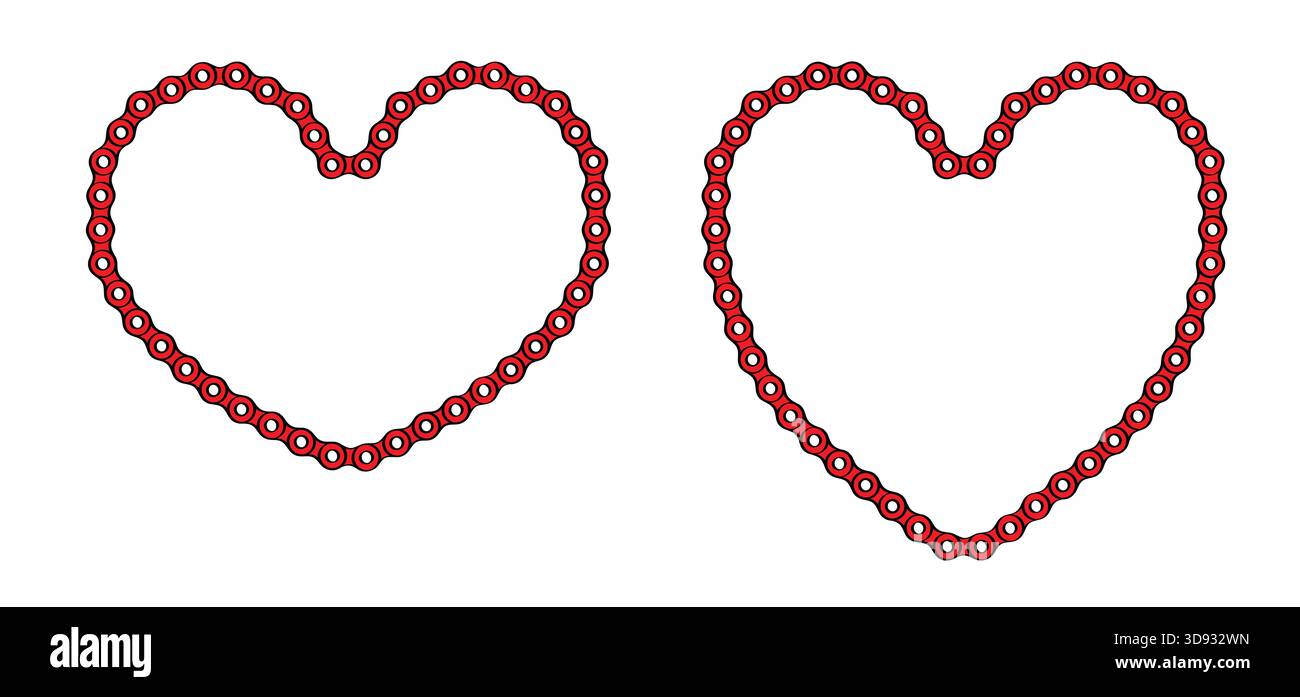 Heart gear logo Cut Out Stock Images & Pictures - Alamy