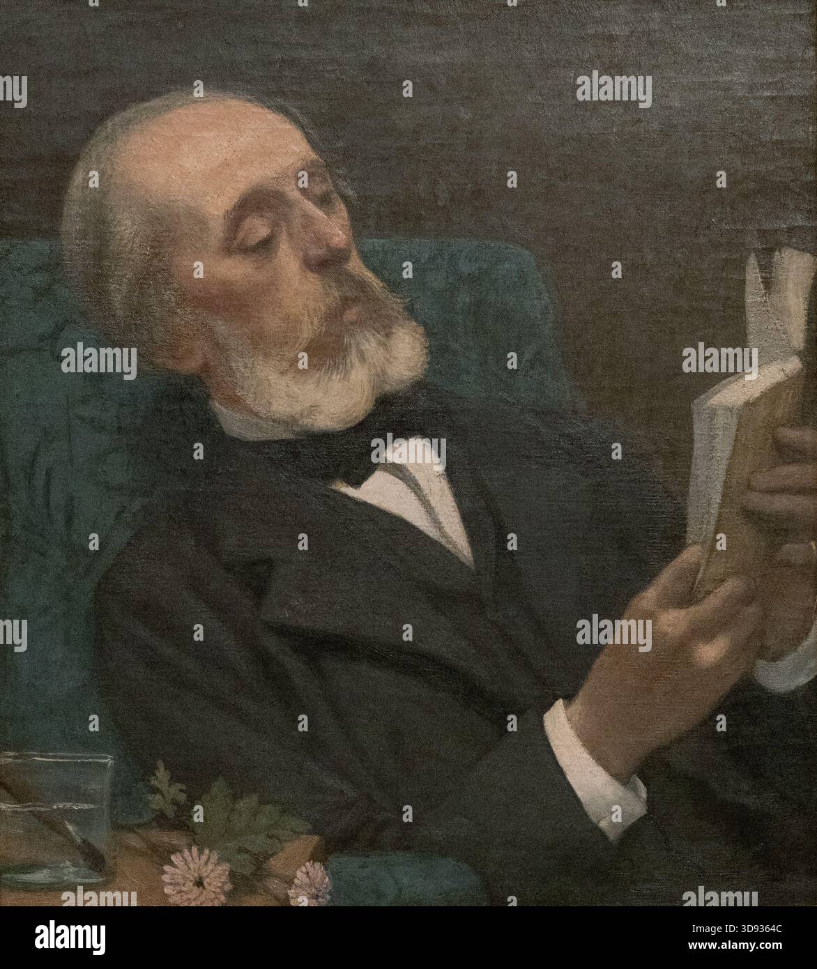 Pierre Puvis de Chavannes "Portrait of Eugene Benon" 1882; Pierre Puvis ...